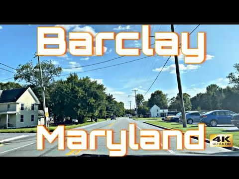 Barclay, Maryland - Queen Anne’s County - City Tour & Drive Thru - YouTube