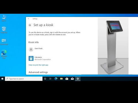 How To Setup Kiosk Mode To Allow User To Work On Single Applications ...
