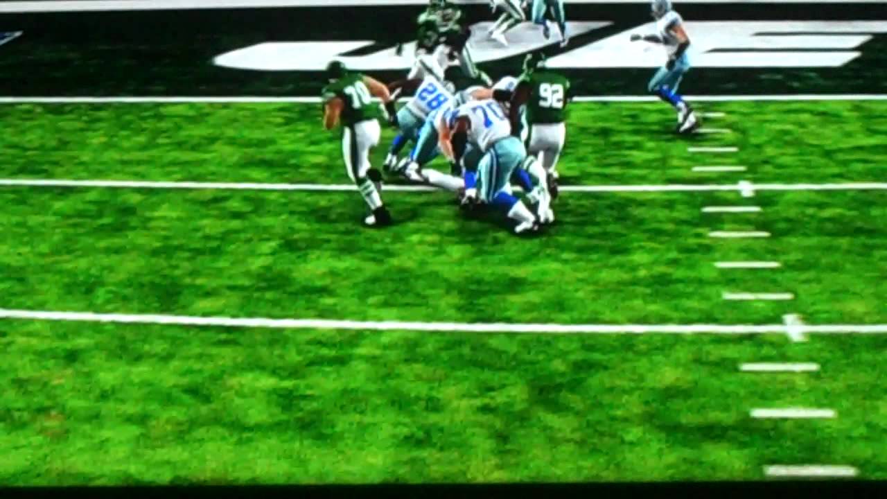 Madden 12 Interception then fumble! - YouTube