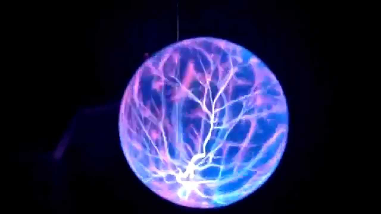 Globo Bola plasma Gigante 29 cm- Universo da da luz - YouTube