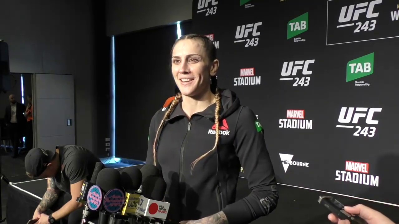 UFC 243: Megan Anderson On Overcoming Anxiety, Fight With Amanda Nunes ...