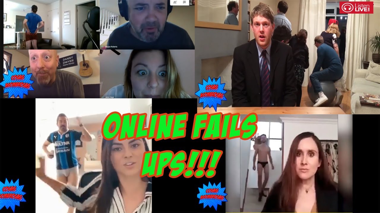 video llamadas que salen mal, video calls gone wrong, zoom. - YouTube