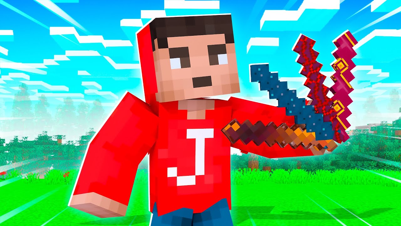 Minecraft, Maar Ik Kan CUSTOM STICKS CRAFTEN! - YouTube