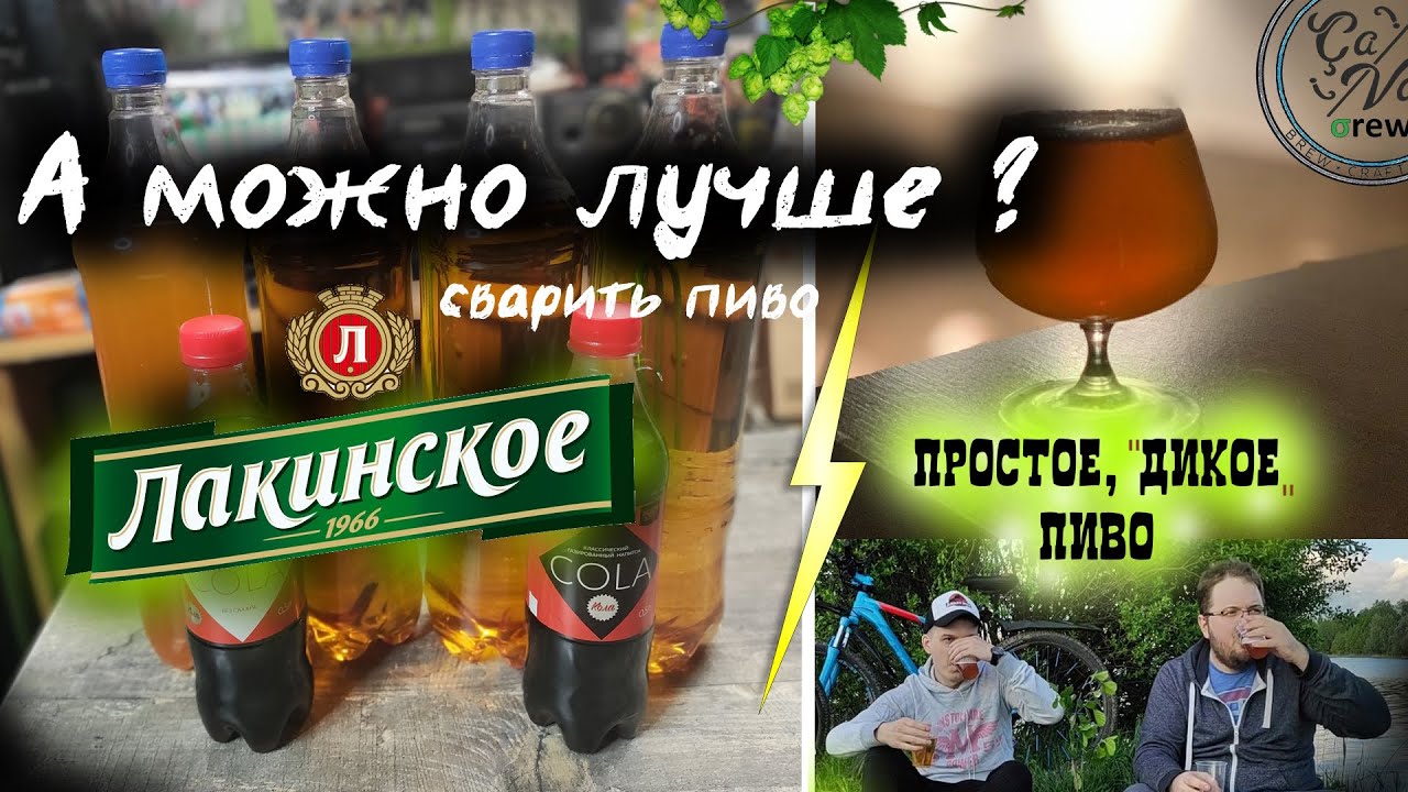 "Лакинское пиво" - Как так??? | Сравниваем с Простое "Дикое" Пиво ...