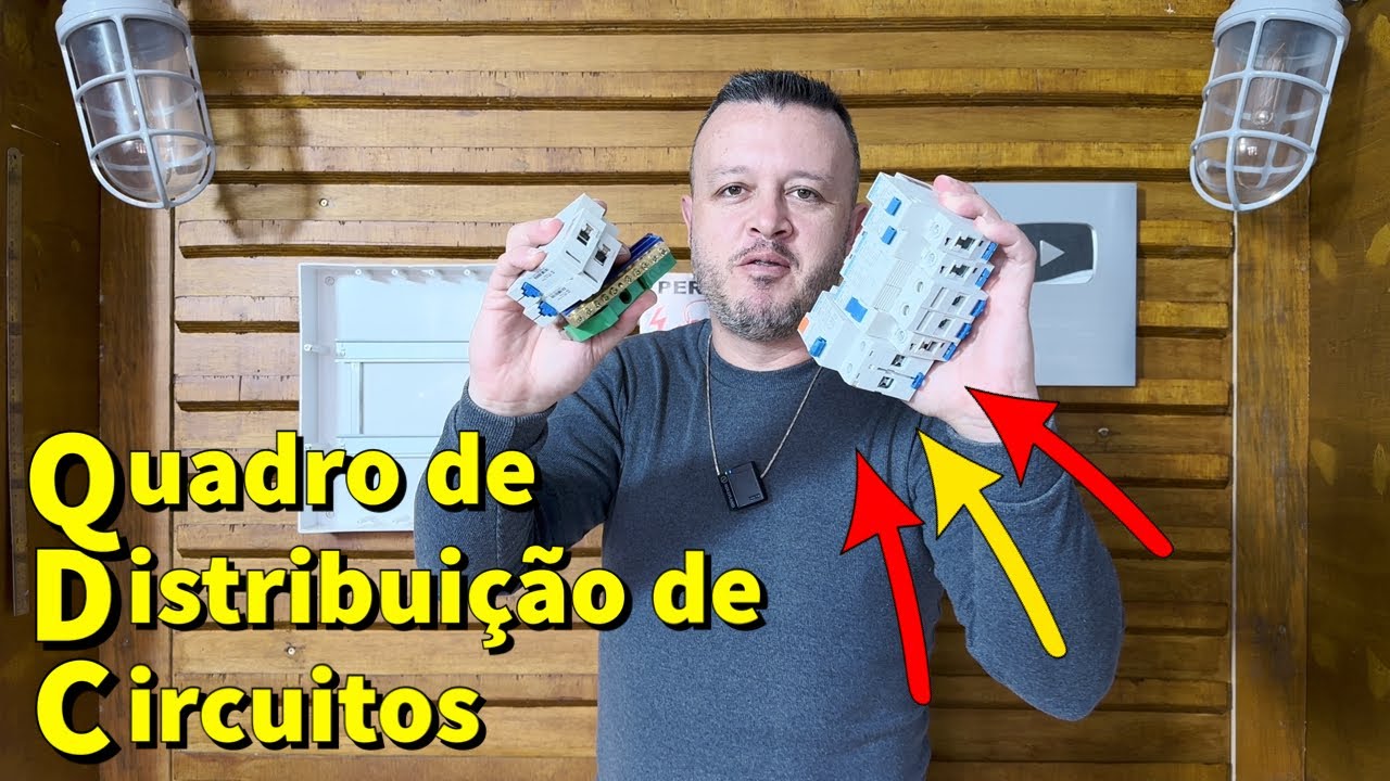 Como Montar um Quadro de Distribuição QDC Bem Simples. - YouTube