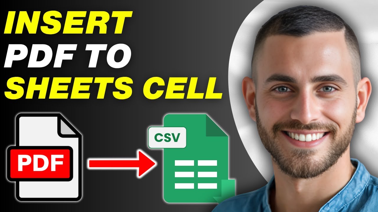 How to Insert PDF File in Google Sheets Cells | Easy Guide - YouTube