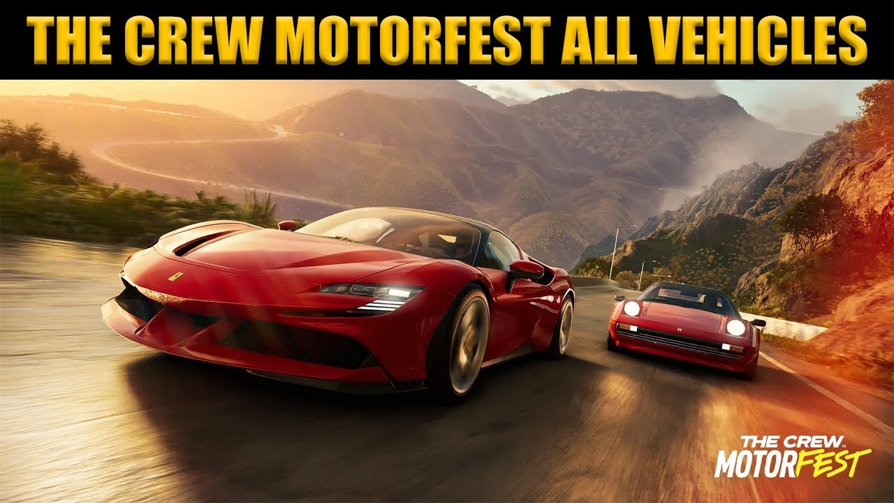 The Crew Motorfest 2024: All Vehicles Revealed! 🚗 #Gaming # ...
