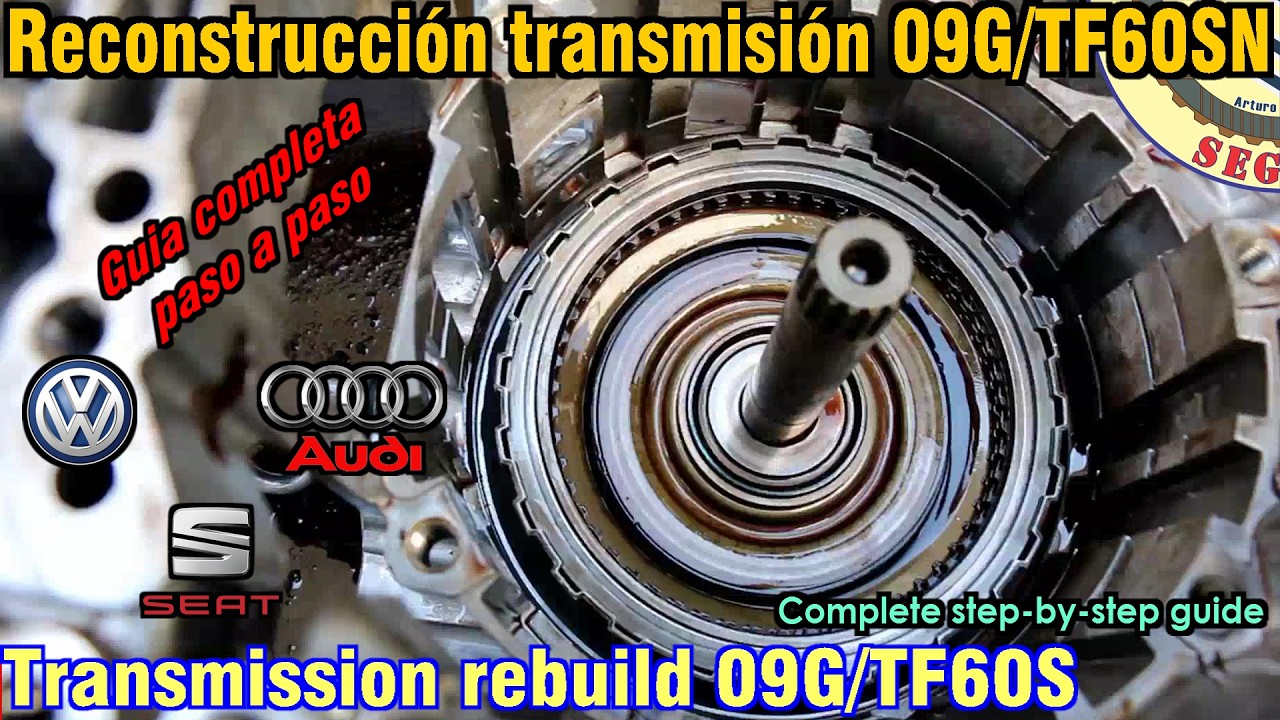 Transmision automatica 09G TF60SN - YouTube