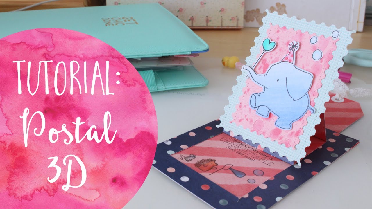 Tutorial postal 3D - YouTube