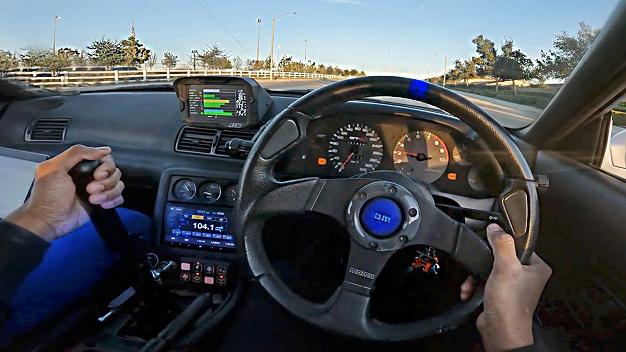 POV Drive: 750HP Nissan R32 Skyline GT-R | Sequential Gearbox ...