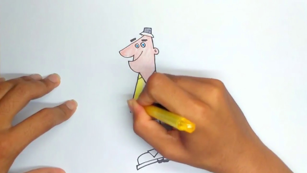 How to Draw Sheldon Dinkleberg from The Fairly OddParents - YouTube