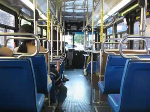 New York City Transit Authority 1999 New Flyer C40LF #914 - YouTube