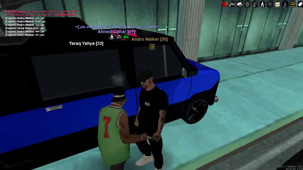 قابلت طارق يحي في سيرفر ULG £|| MTA SA حياه واقعيه!! - YouTube