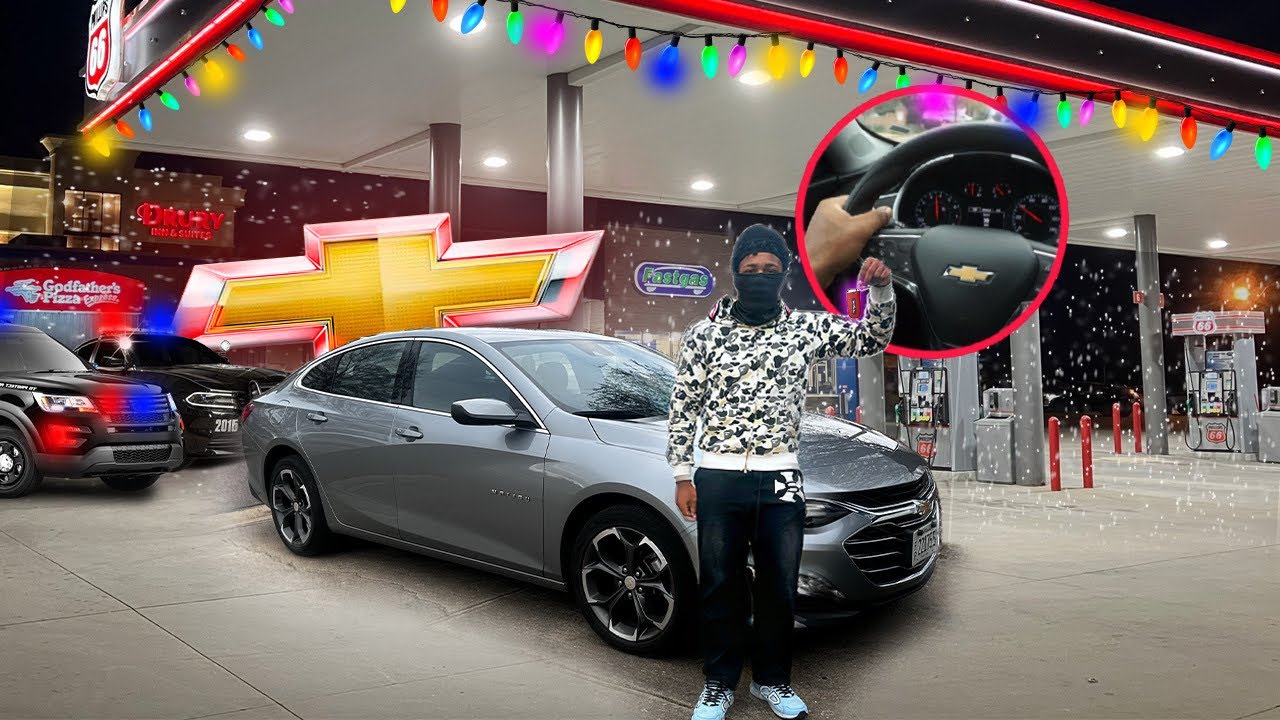 I TOOK MY OPPS CHEVY LT/HELLCAT FOR CHRISTMAS…🎄🥷🏾 - YouTube