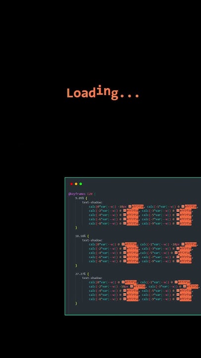 Preloader css animation #html #css #short #preloader - YouTube