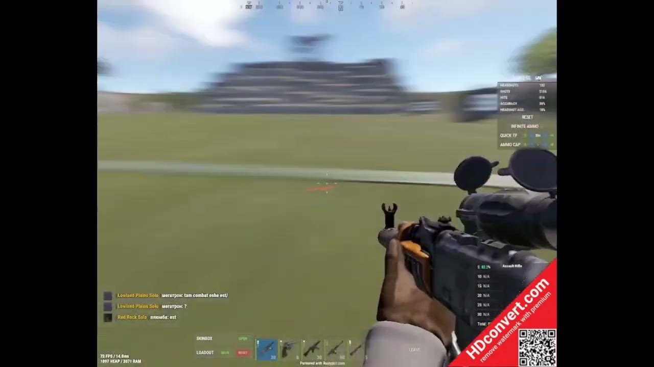 100 hours Rust RECOIL AK CONTROL - YouTube