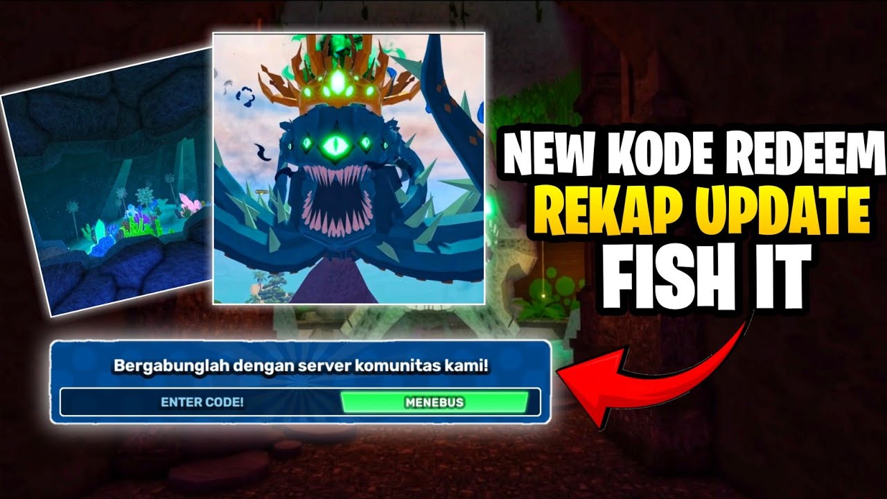 NEW KODE REDEEM.? REKAP UPDATE FISH IT TERBARU ROBLOX - Tips & Trik Di ...