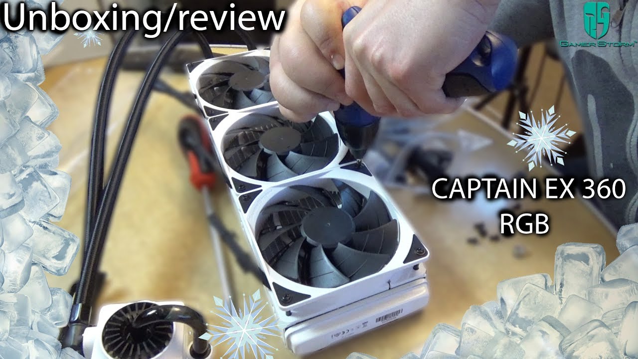 Refrigeracion liquida Super POTENTE! - DeepCool CAPTAIN 360EX RGB WHITE ...