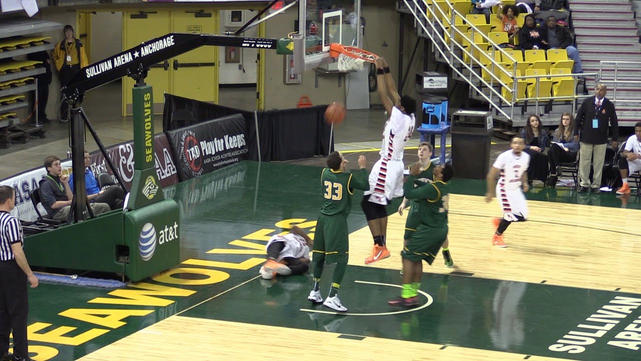 Brandon Huffman with the TipJam!!! ~ West Eagles Advance!! ~ Alaska 4A ...