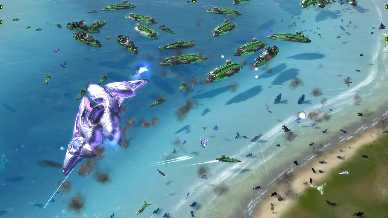 Aeon vs Seraphim - M28 AI vs M28 AI - Supreme Commander Forged Alliance ...