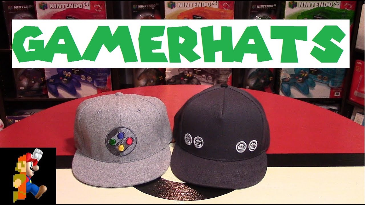 Gamer Hats and New Shirts | Nintendo Collecting - YouTube