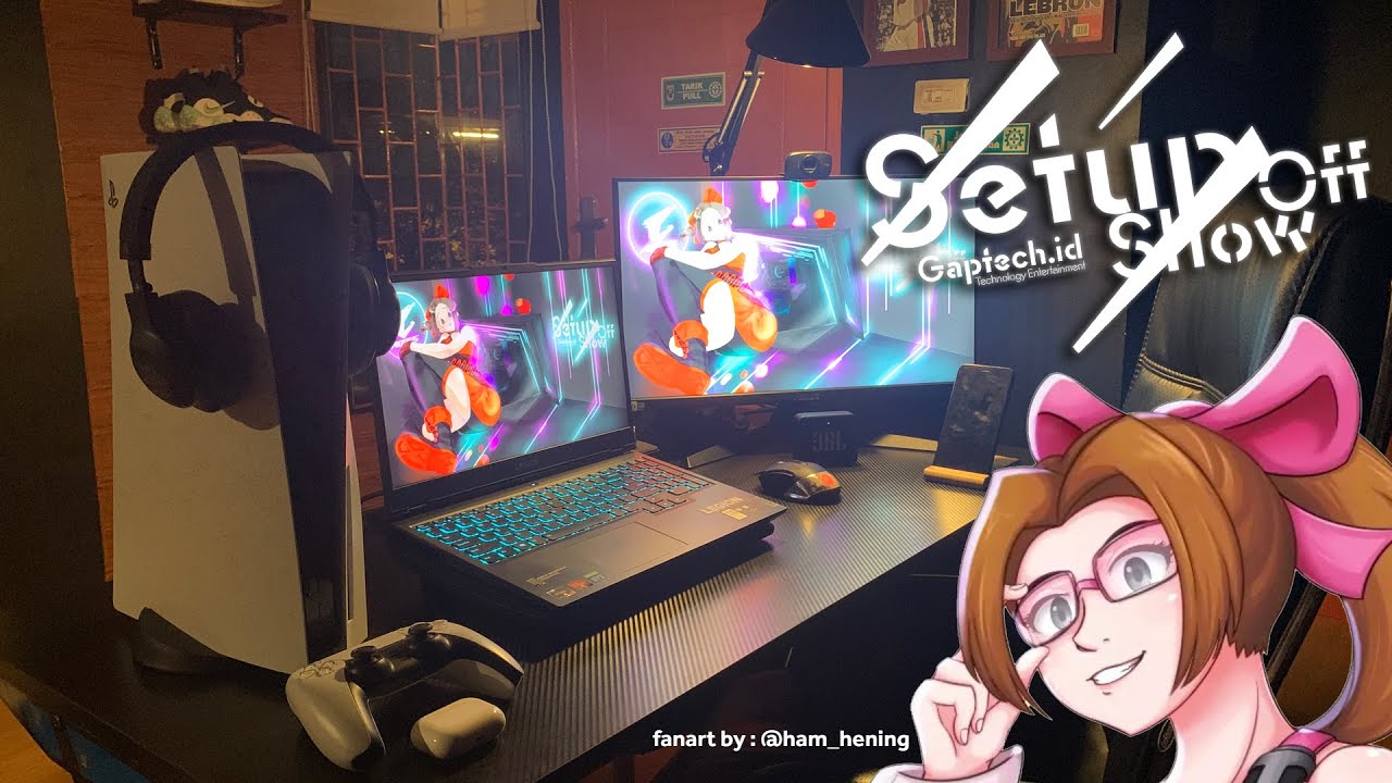 5 Setup Laptop jadi Desktop! | Setup Show Off 2022 S2/E8 - YouTube