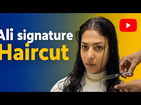 💇‍♀️ Ali Signature Haircut (Layer Haircut) — Description: // how to cut layer cut ￼