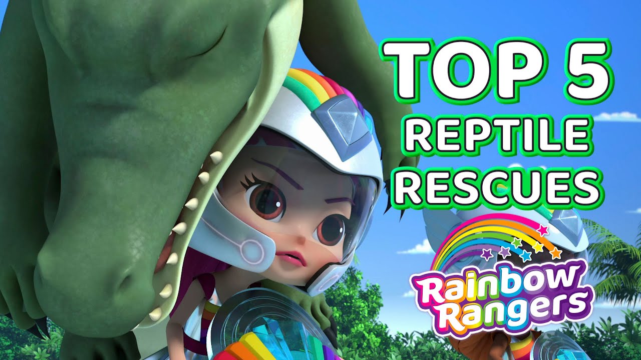 Top 5 Rainbow Rangers Reptile Rescues! 🌈 - YouTube