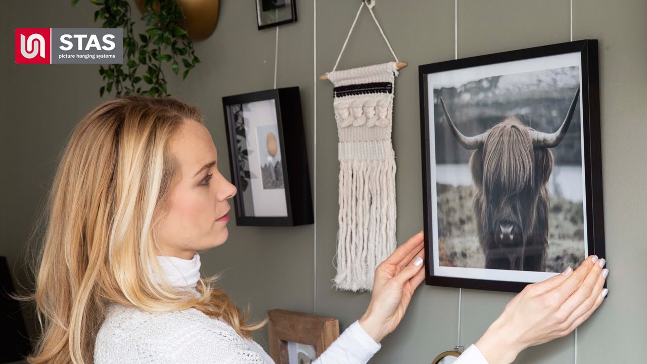 Les Cimaises pour Tableaux STAS - YouTube