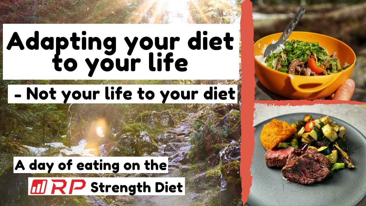 RP Strength Diet - A Day of Eating [Adapting your diet] - YouTube