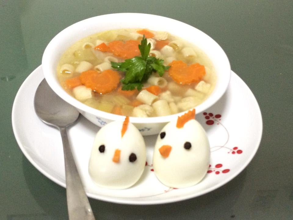 Chicken noodle soup | Súp nui gà - YouTube