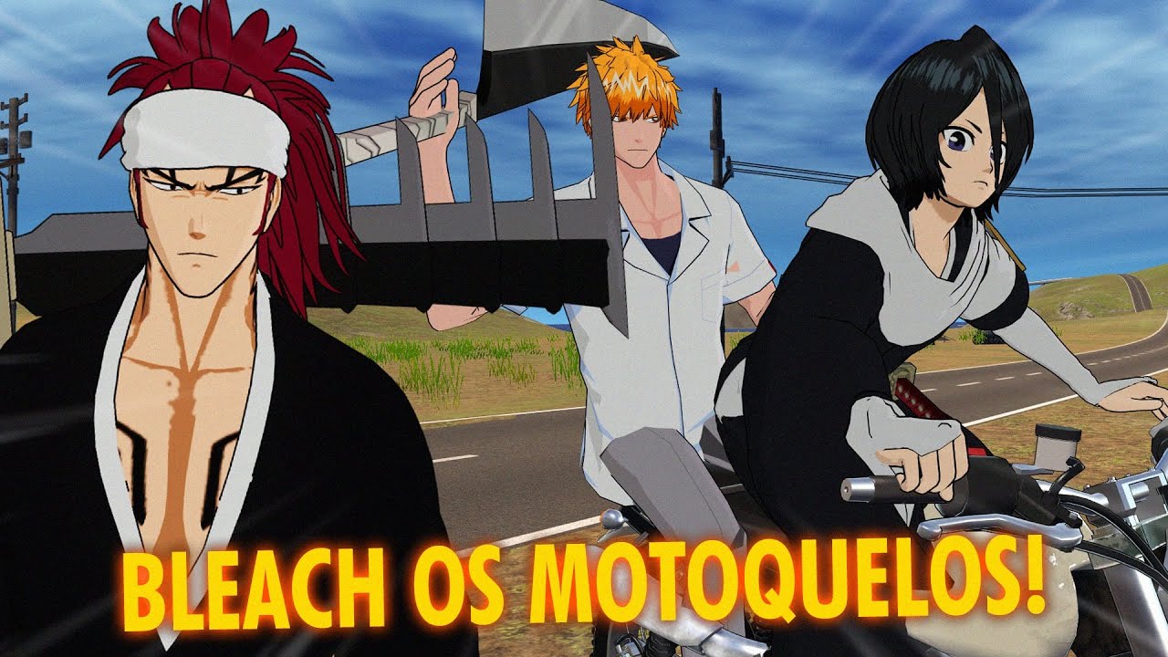 🥰 Rukia e Amigos nas Motocas! 😎 - Bleach Vr - YouTube