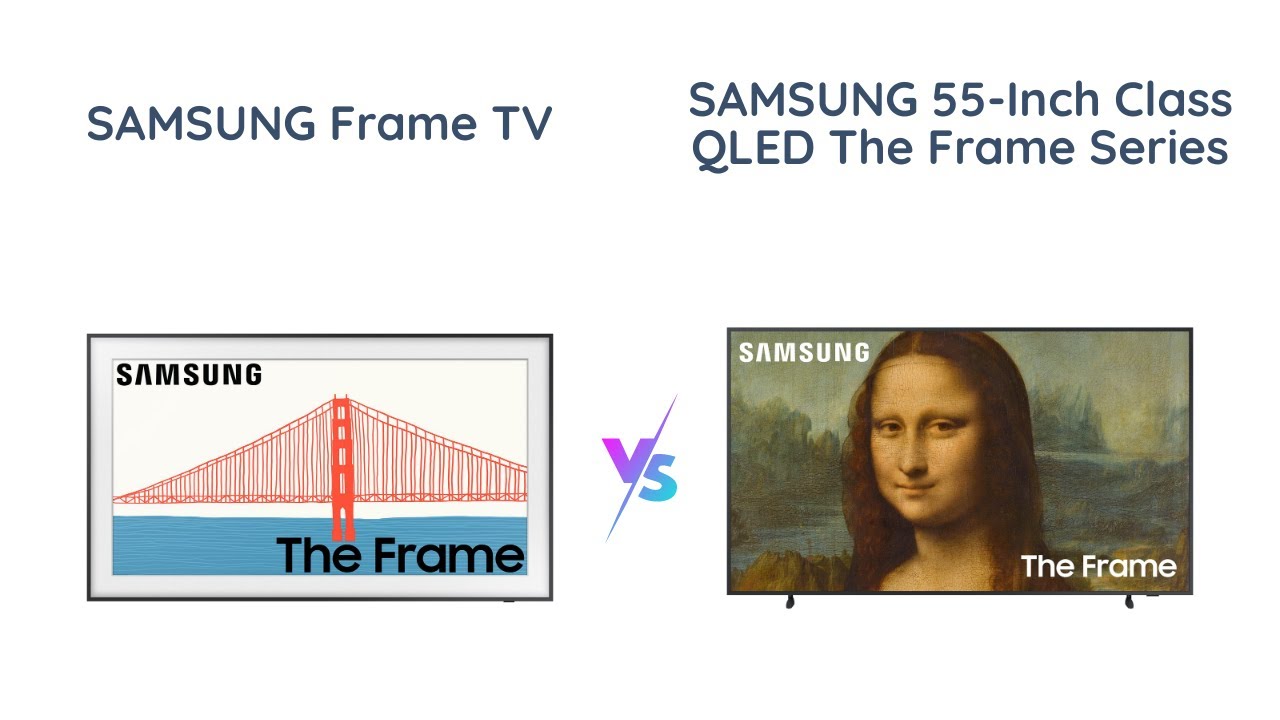 Samsung 65-Inch Class vs 55-Inch Class The Frame Series TV - Comparison ...