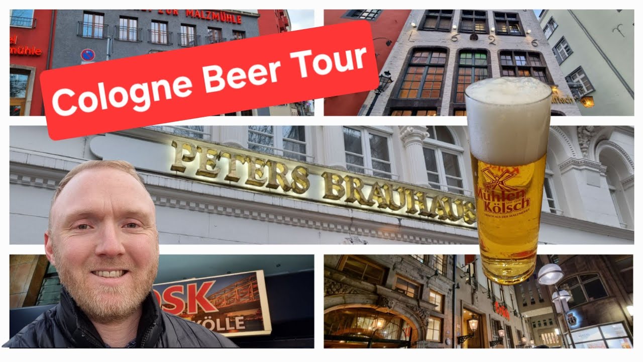 Cologne Beer Tour - Sampling the legendary Kolsch - YouTube
