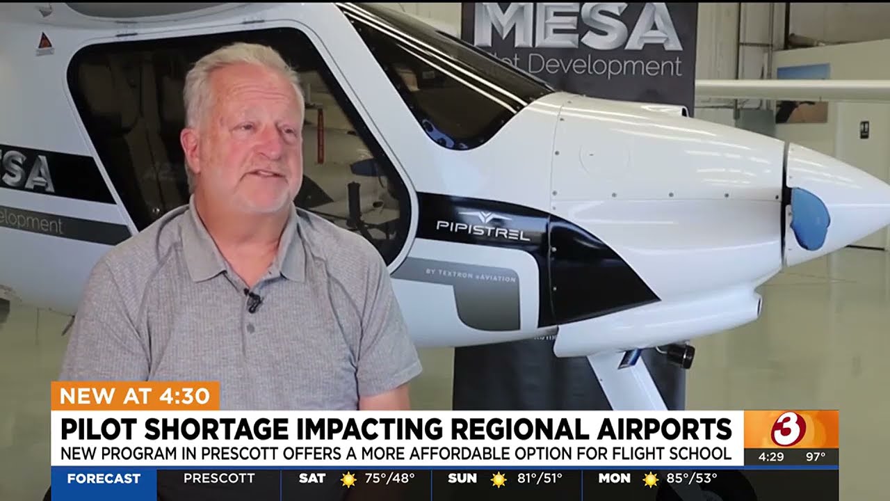 Mesa Pilot Development program launched in Prescott - YouTube