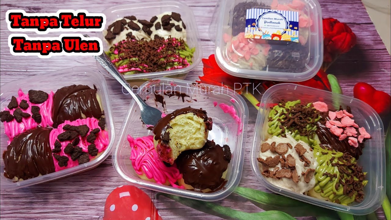 NYOBA BIKIN DONAT KUKUS LUMER YANG LAGI VIRAL TERNYATA LEMBUT DAN ENAK ...