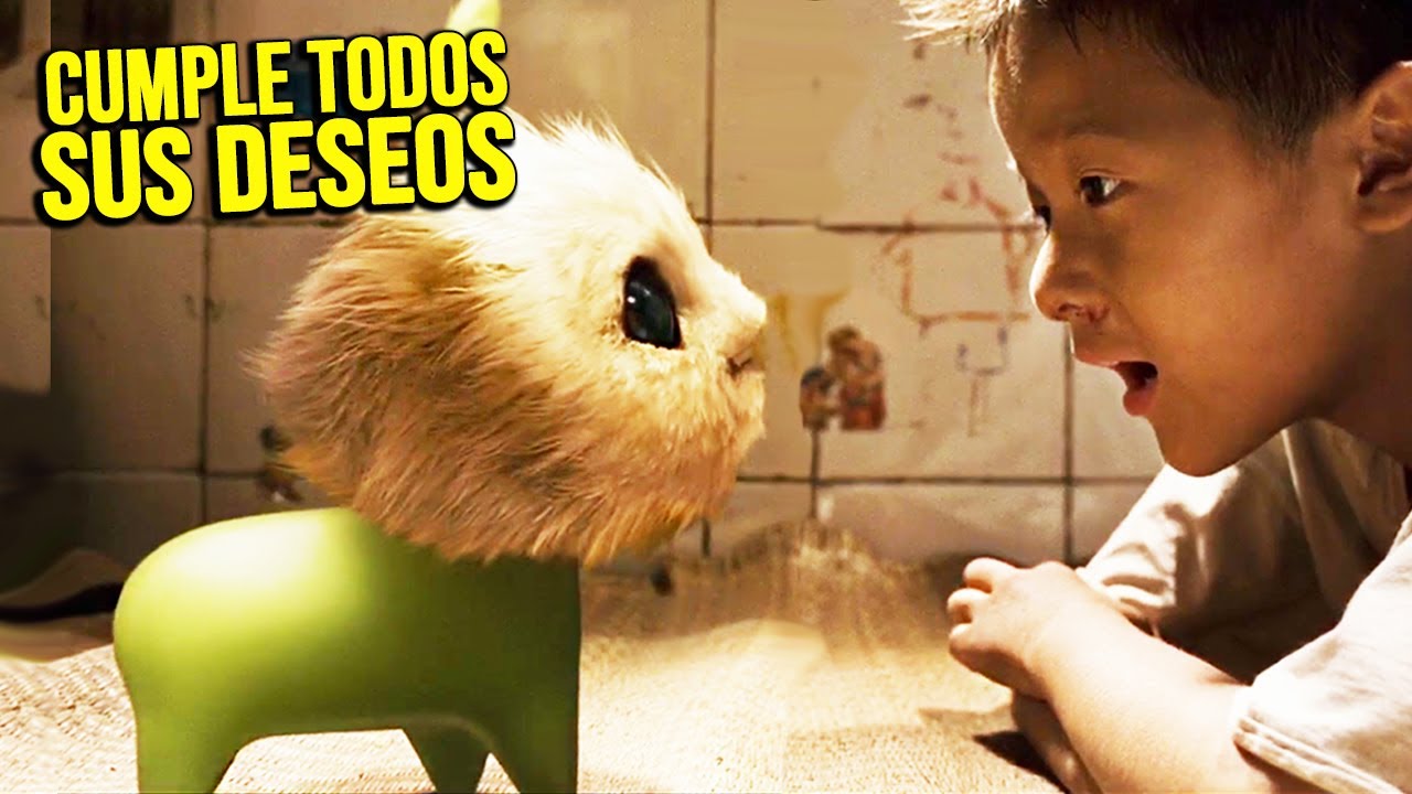 UN NIÑO ENCUENTRA UN PERRO ALIENIGENA QUE HACE APARECER TODO LO QUE ...