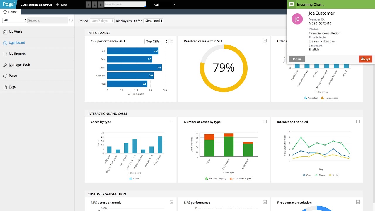 PW17 Pega Marketing, Chatbots, Customer Service FULL DEMO - YouTube
