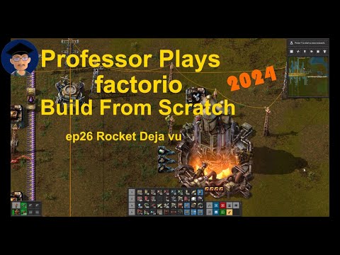 Factorio Build From Scratch 2024 ep26 Rocket Deja vu - YouTube