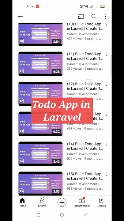 (05) Free Laravel Courses #shorts - YouTube