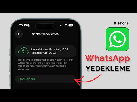 WhatsApp Yedekleme ve Geri Yükleme