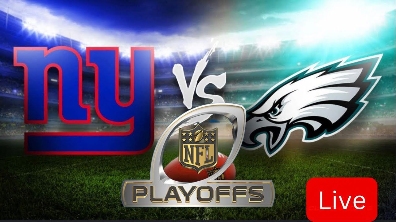 NY Giants NFL Divisional Playoffs NY Giants vs Eagles Live @ The Big ...