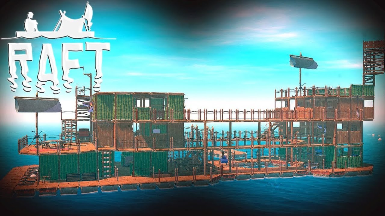 Le radeau est terminé! RAFT gameplay FR - YouTube