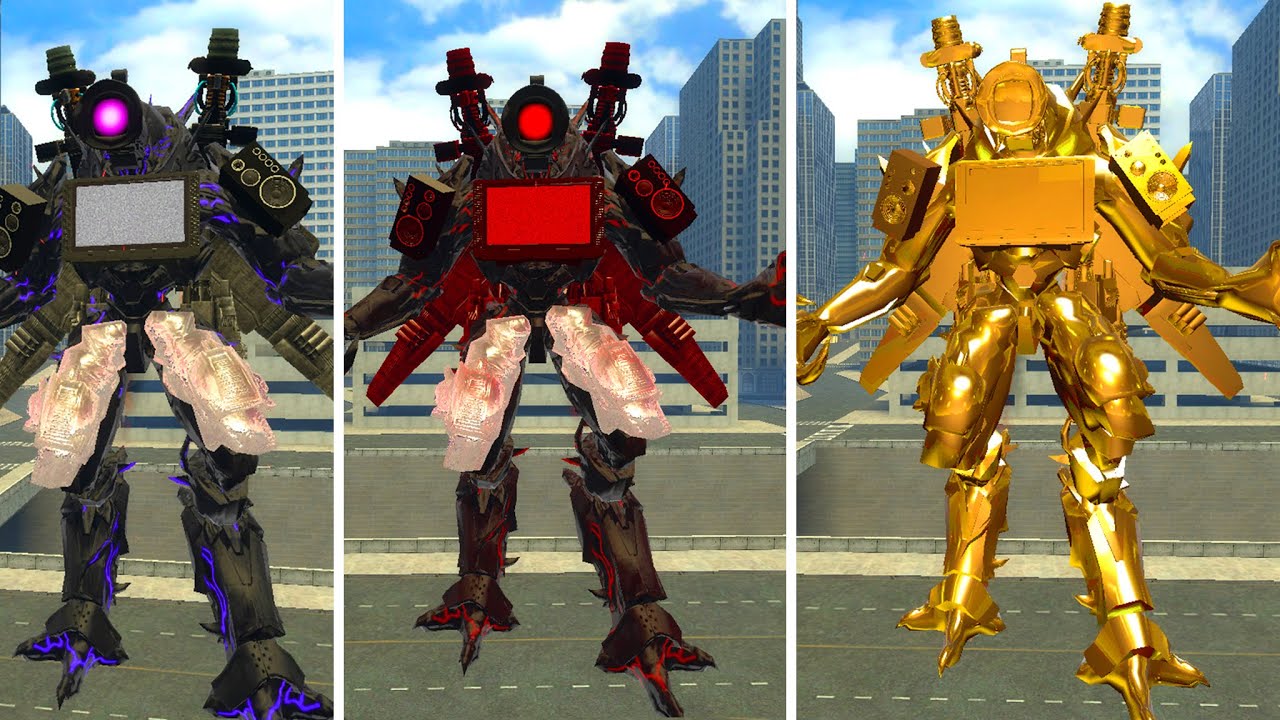 EVOLUTION OF TRI TITAN VS RED TRI TITAN VS GOLD TRI TITAN VS ALL ...
