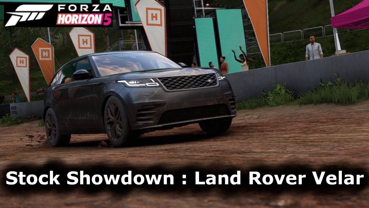 Forza Horizon 5 The Trial : Stock Showdown | Land Rover Velar - YouTube