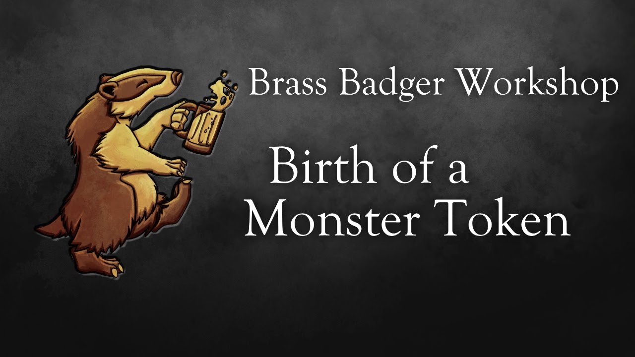 Birth of a Monster Token - Wight Speedpaint - YouTube