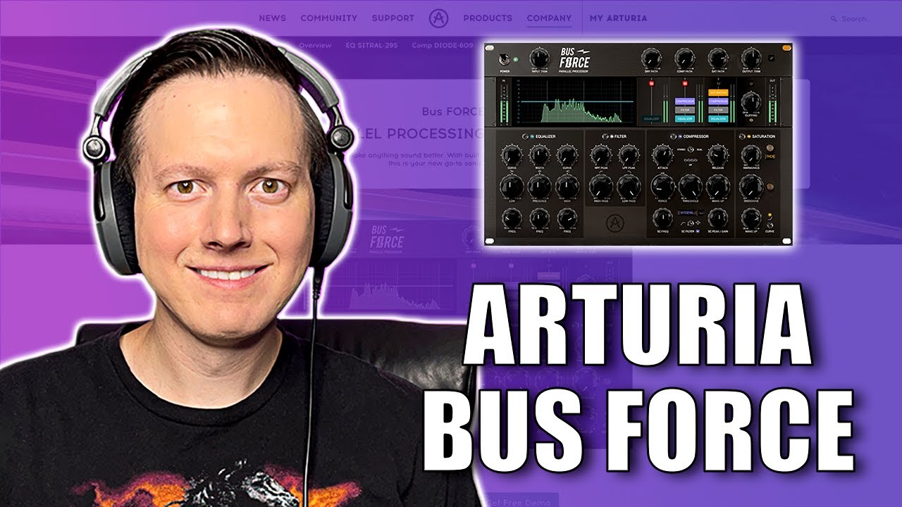 Bus Force by Arturia - Everything You Need to Know - YouTube