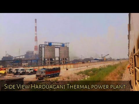 Beautiful Harduaganj Thermal Power Plant View from Train | Indian ...
