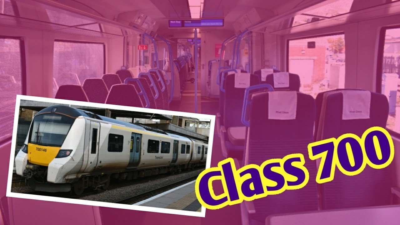 Thameslink 700 Desiro City | Interior/Walkthrough | Standard & First ...