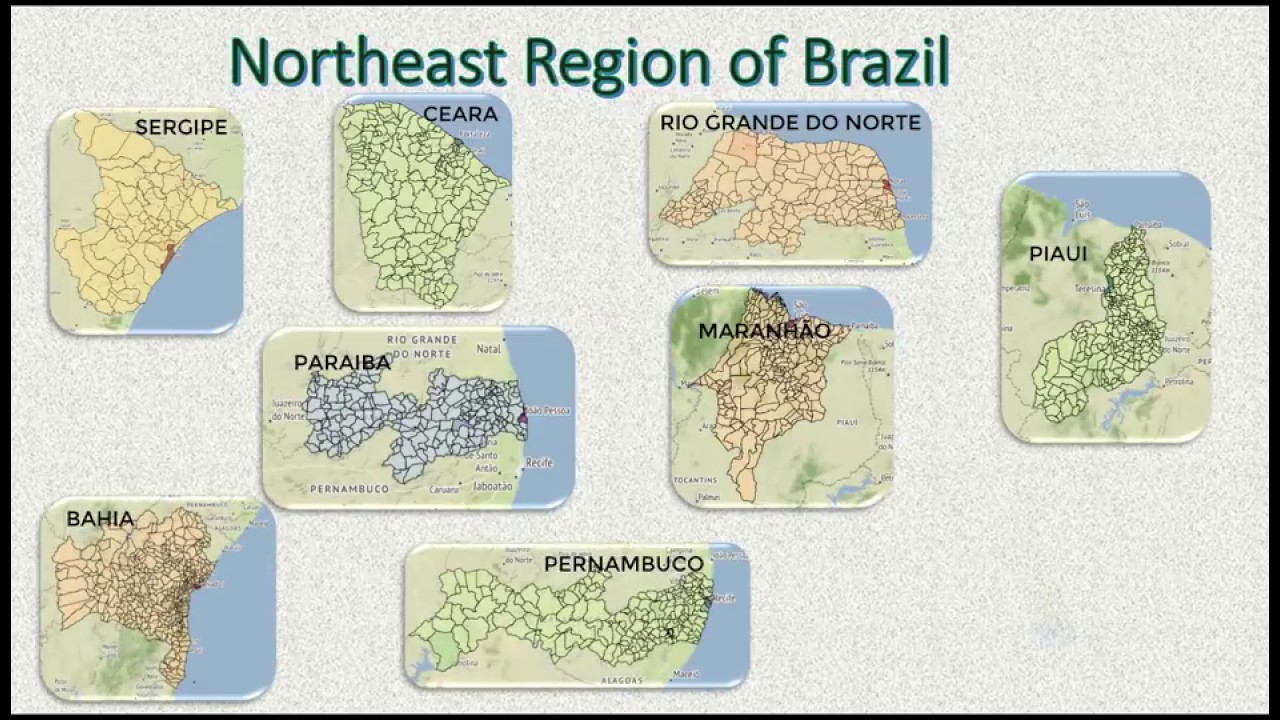 Choropleth Maps | Northeast of Brazil | Data Science | Jupyter Notebook ...